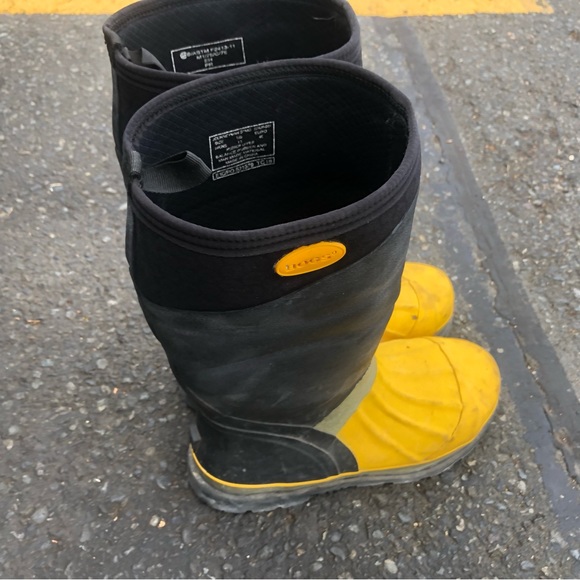 Bogs | Shoes | Bogs Journeyman 524260 Mens Black Yellow Rubbernylon ...